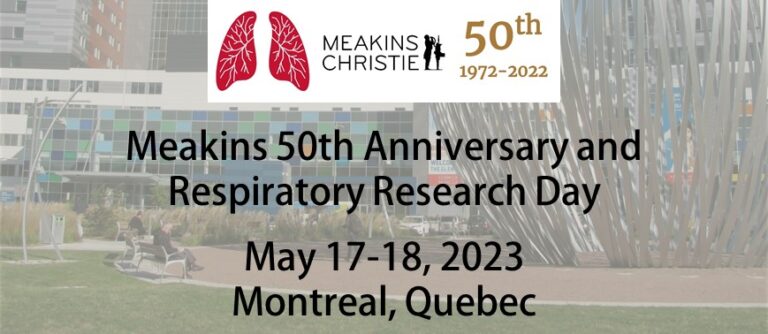 Meakins 50th Anniversary - Meakins-Christie Laboratories